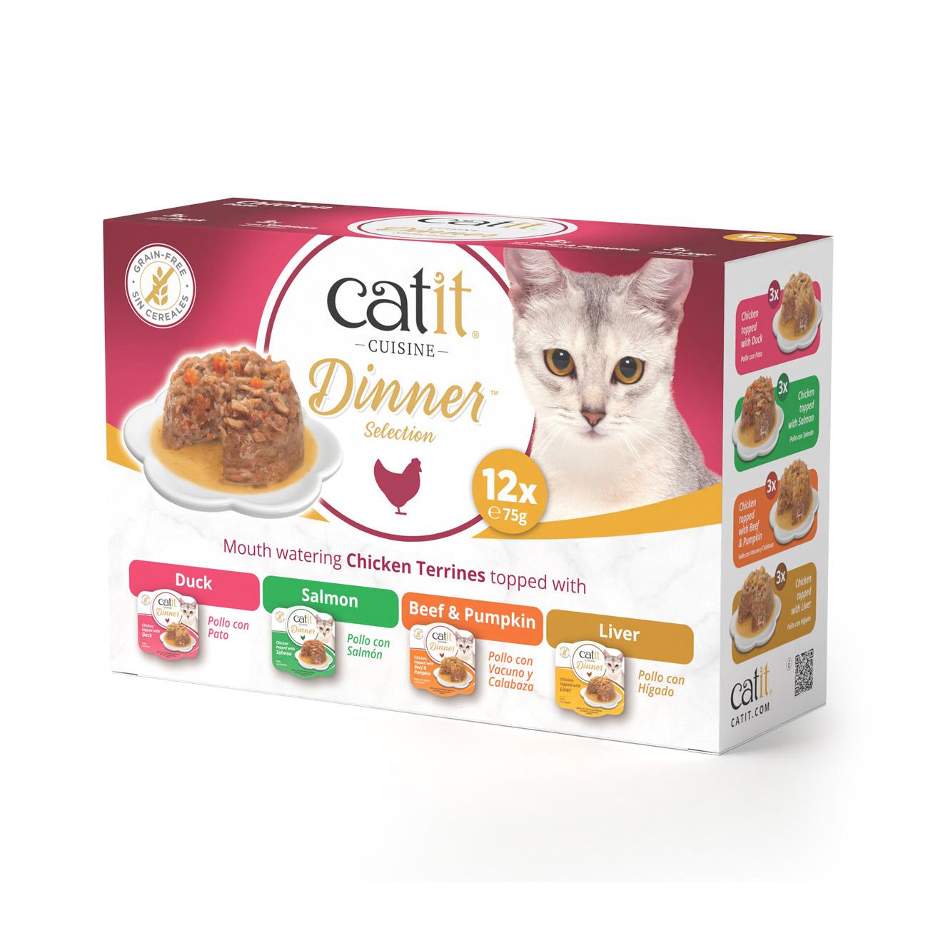 Catit Cuisine Chicken Dinner Variety Pack Wet Cat Food – MedicAnimal