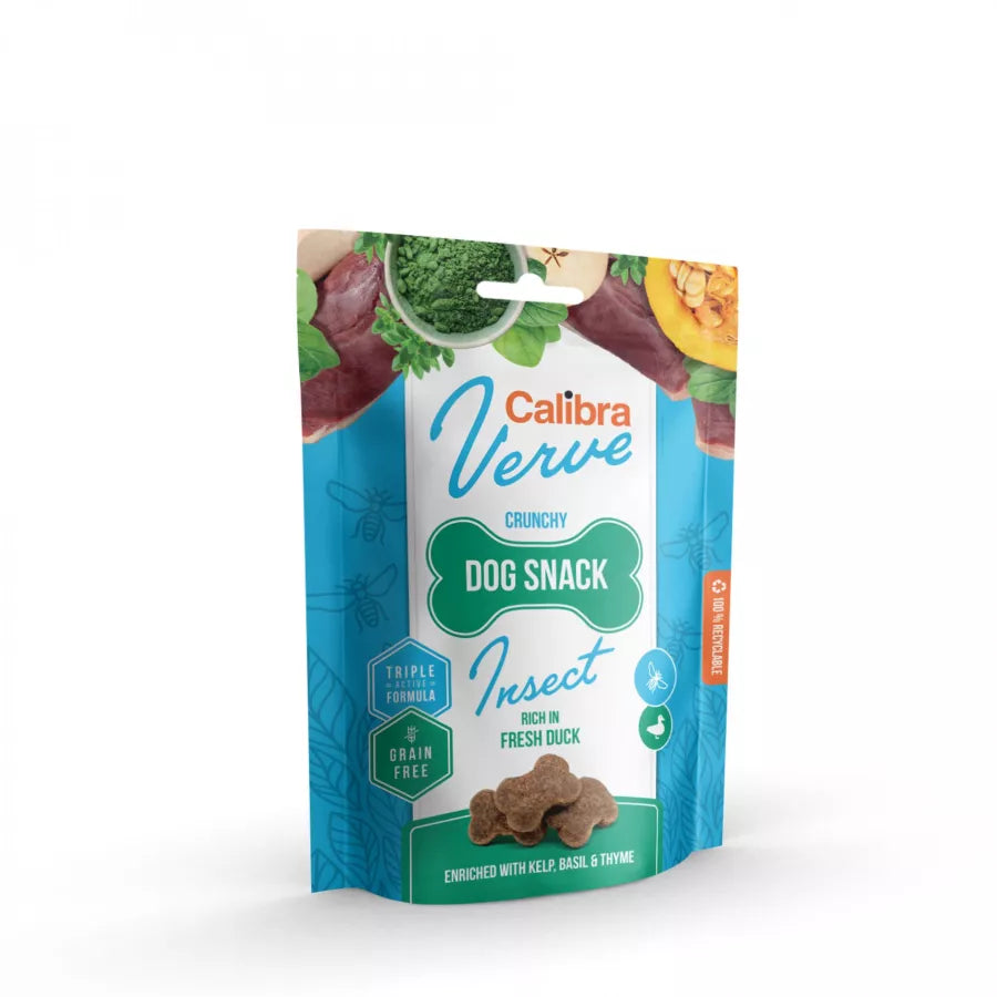 Calibra Verve Dog Crunchy Snack Insect & Duck – MedicAnimal