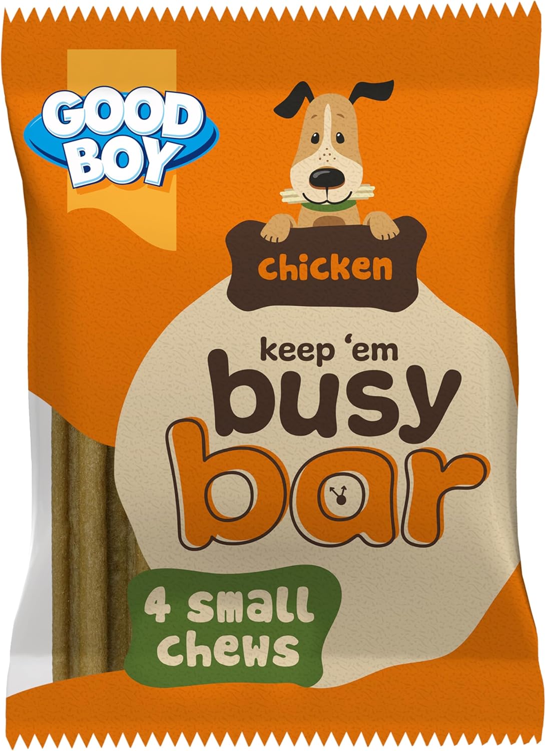 Good Boy Busy Bar 4 Small Chicken Chews Dog Treats – MedicAnimal
