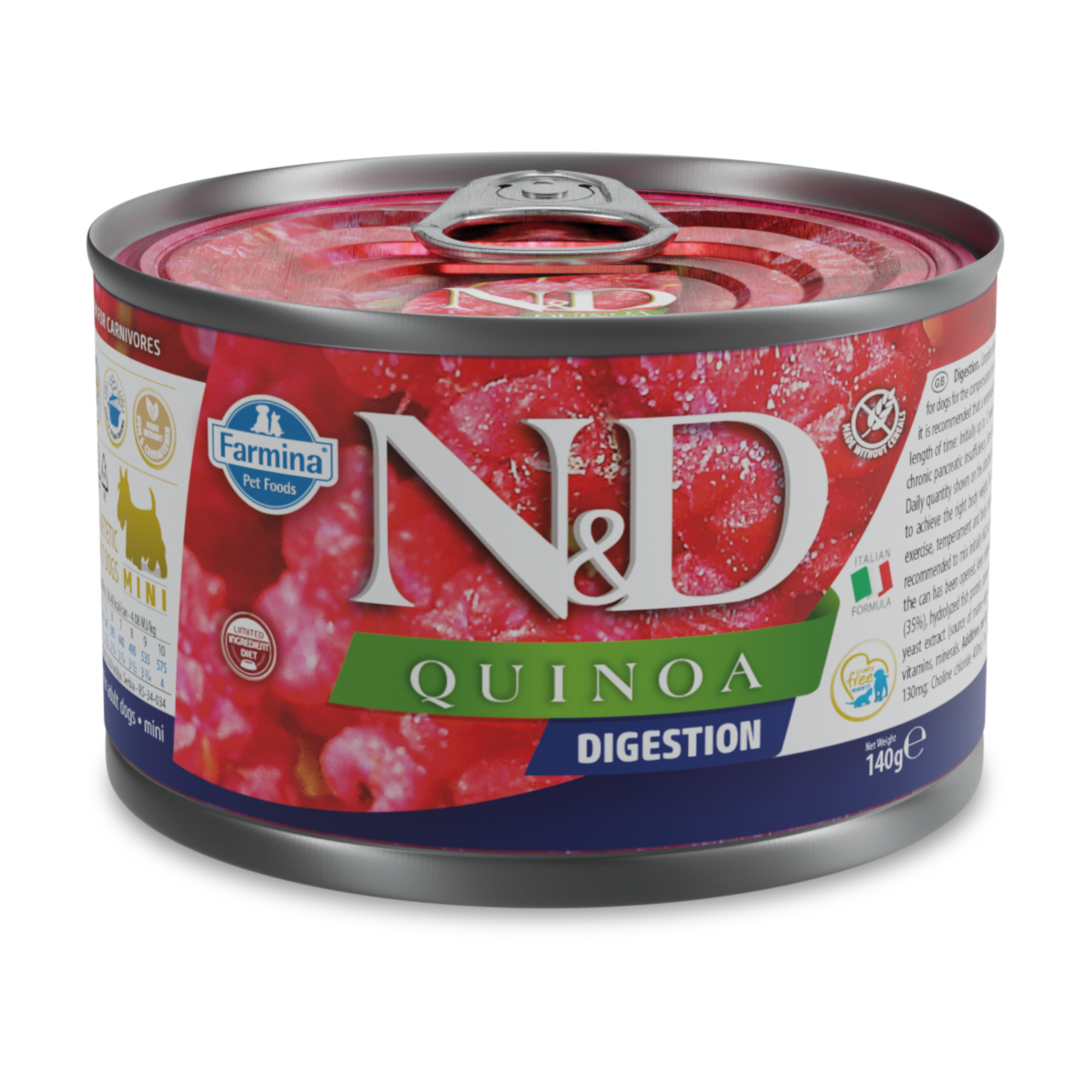 N&D Quinoa Digestion Adult Mini Wet Dog Food – MedicAnimal
