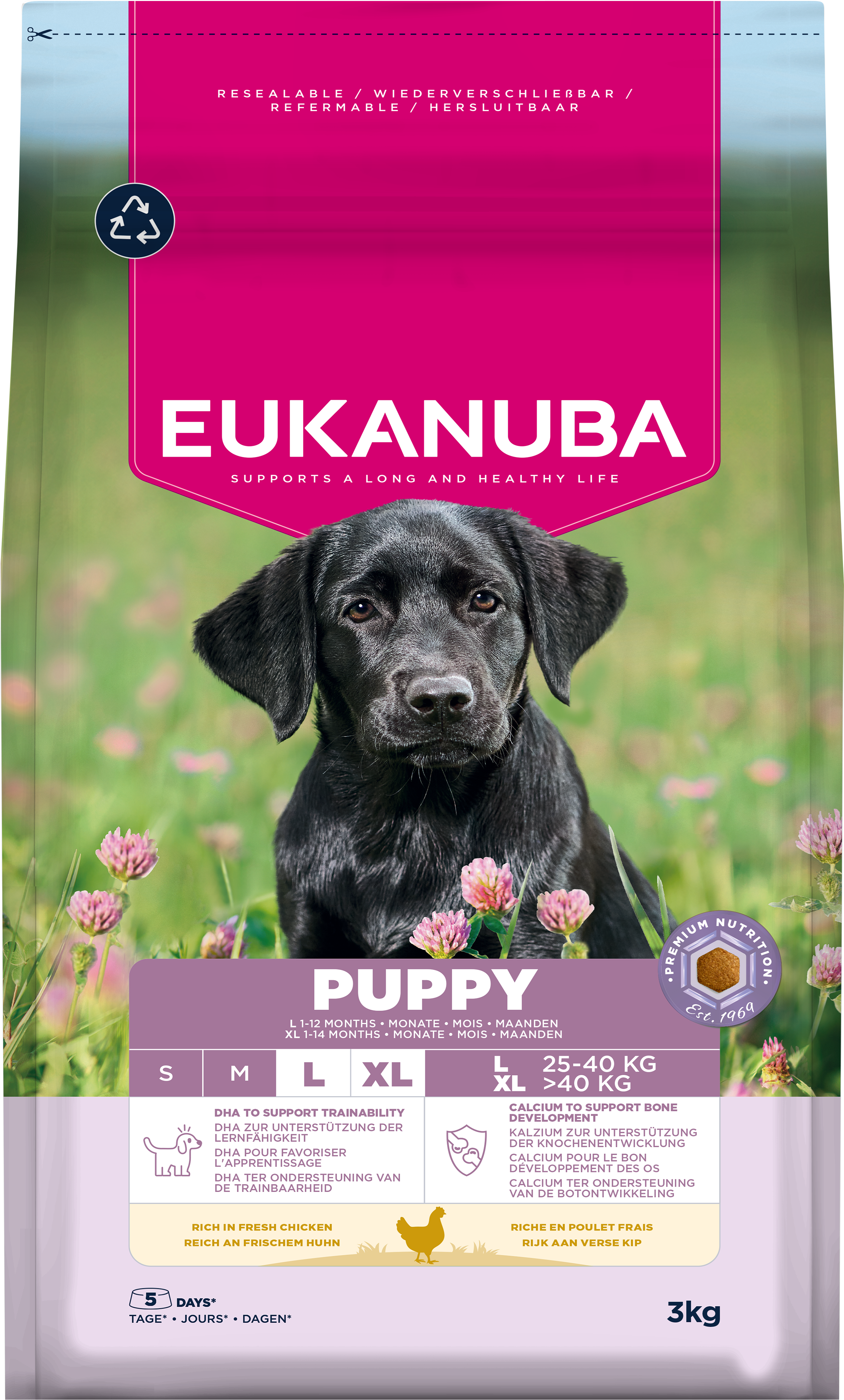 Eukanuba Puppy Large Breed Dry Dog Food - Chicken – MedicAnimal