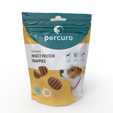 Percuro Insect Protein Hypoallergenic Snappies Oven Baked Dog Treats ...