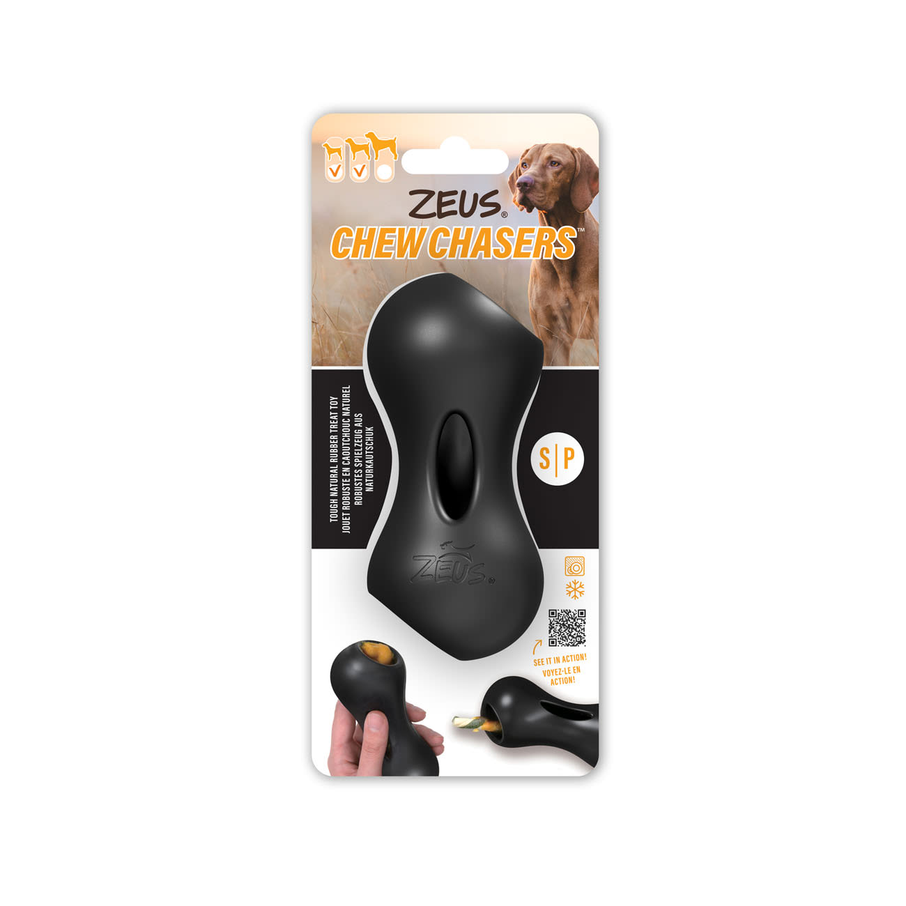 Zeus ChewChasers Treat Peanut Dog Toy – MedicAnimal