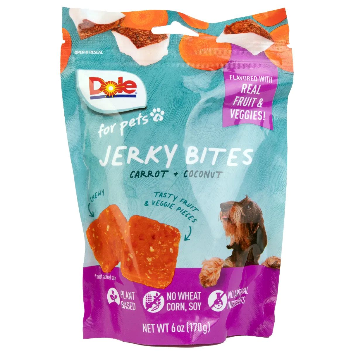Dole Plant Based Carrot & Coconut Dog Jerky – MedicAnimal