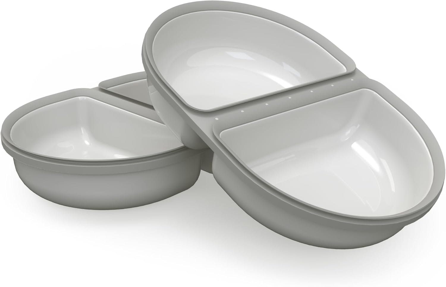 Surefeed Pet Feeder Split Bowl - Grey – MedicAnimal