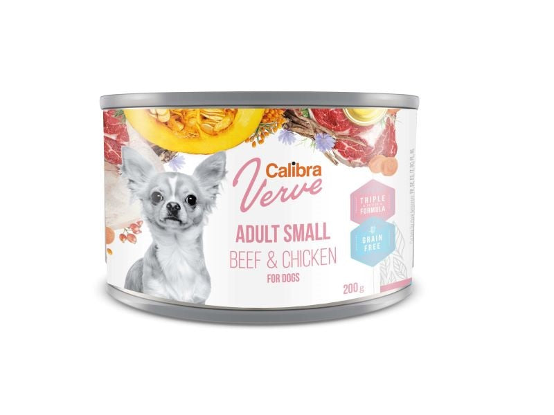 Calibra Dog Verve Grain Free Adult Small Beef & Chicken – MedicAnimal