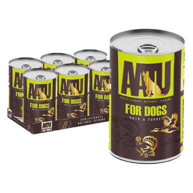 AATU Adult Duck & Turkey Wet Dog Food Tins | Medic Animal – MedicAnimal