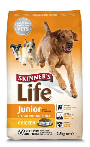 Skinner's Life Junior Chicken Dry Dog Food | Medic Animal – MedicAnimal